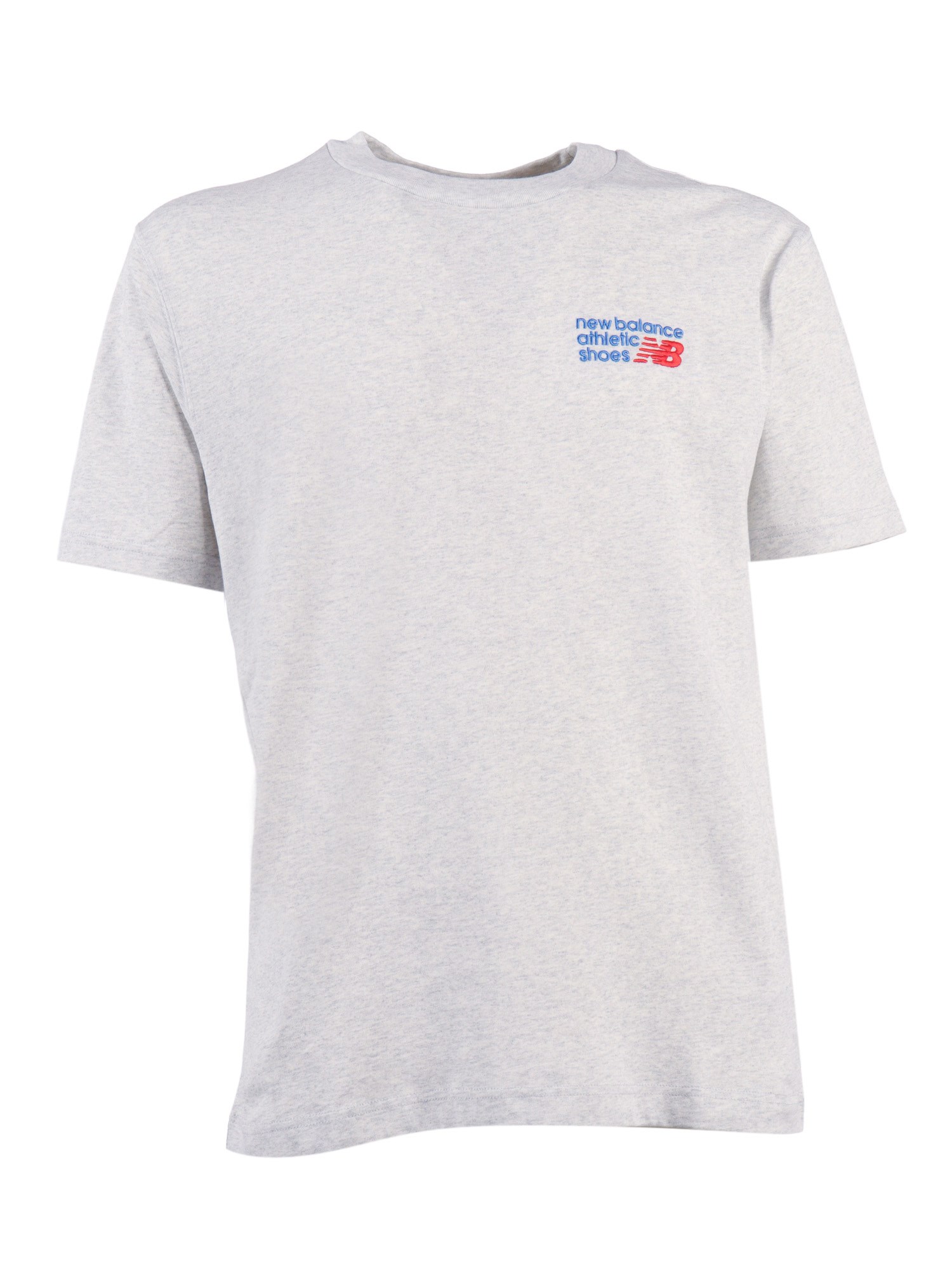 New Balance Athletics Premium Logo T Shirt Ash Heather In White | ModeSens